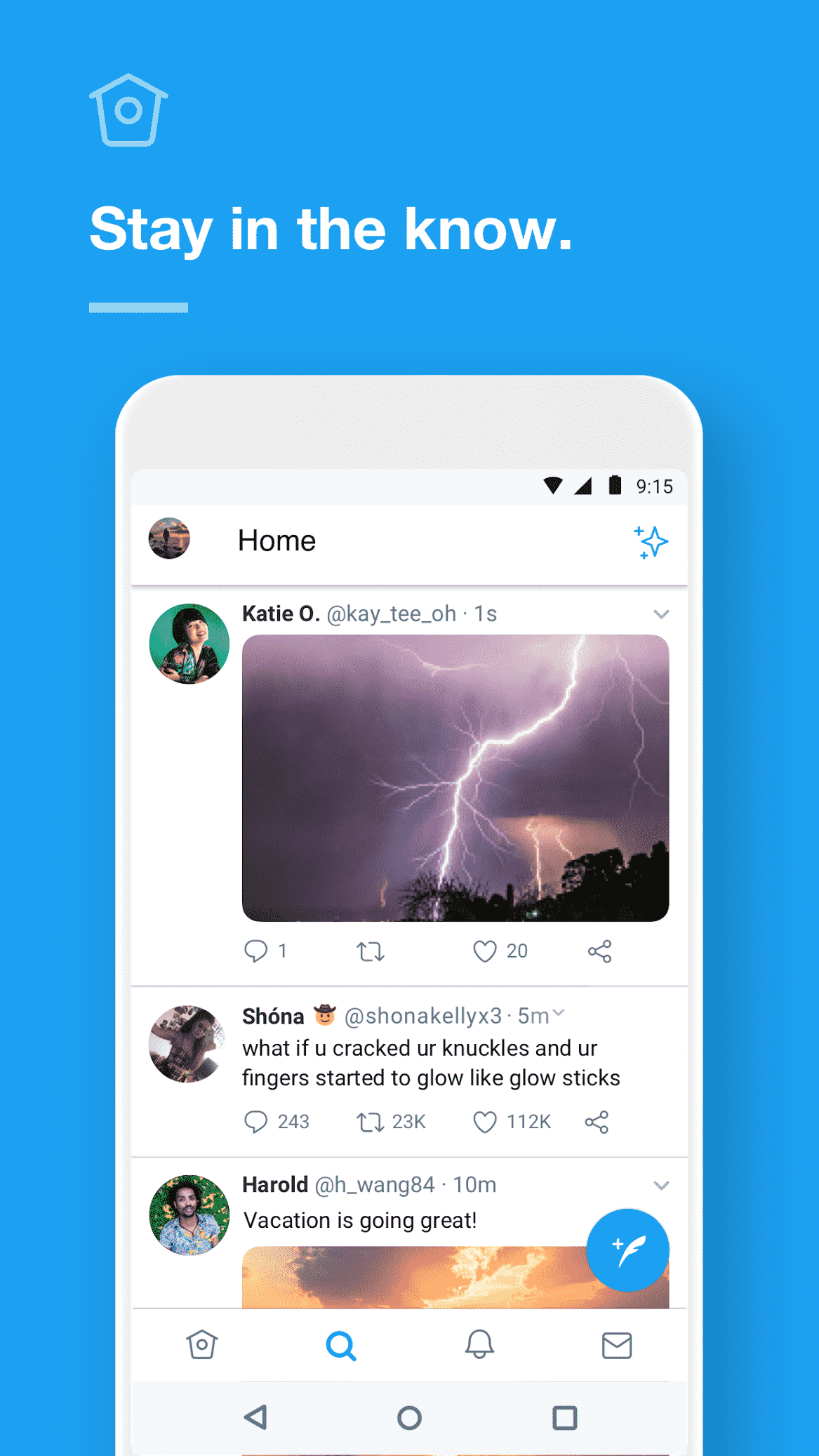 Twitter – consim. β